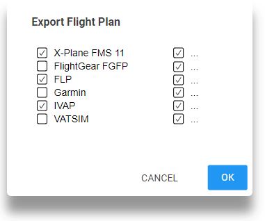 Allow saving of several flight plan formats at once · Issue #165 ...