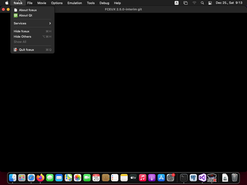 macOS Menu hotkeys don't work · Issue #438 · TASEmulators/fceux · GitHub