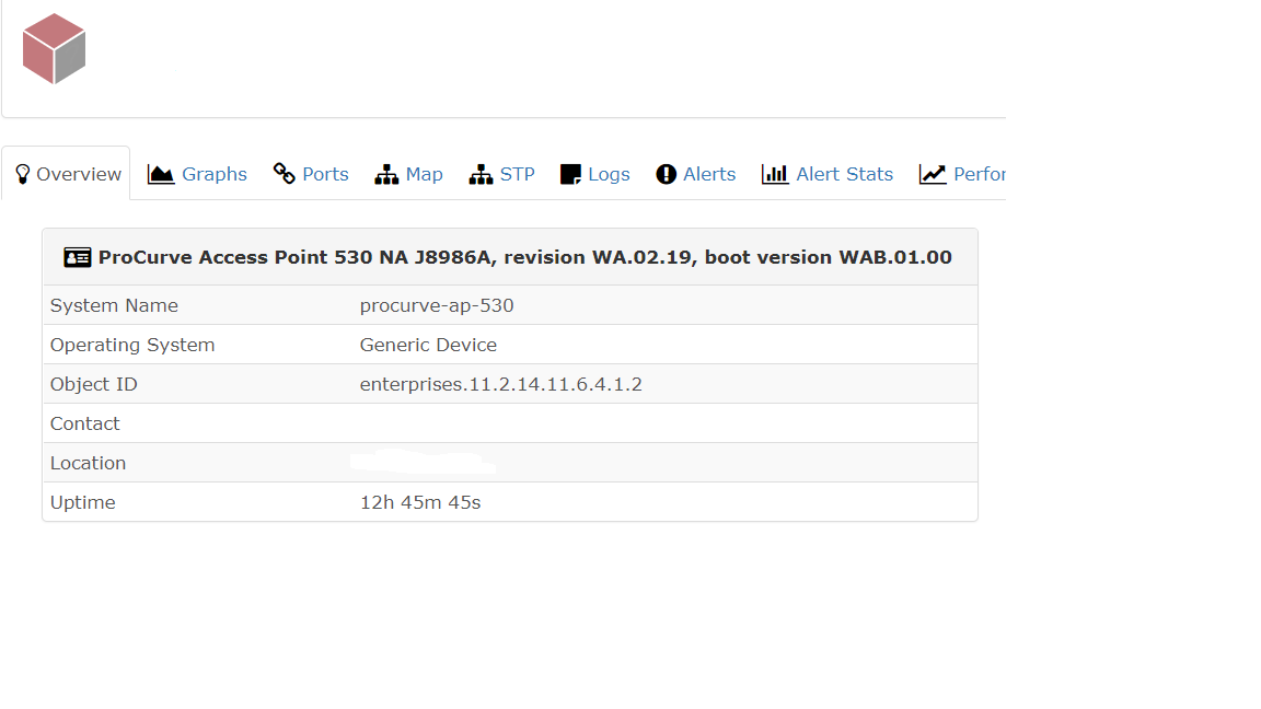 Procurve Router 7102dl and ProCurve Access Point 530 NA J8986A recognizes as a generic device ...