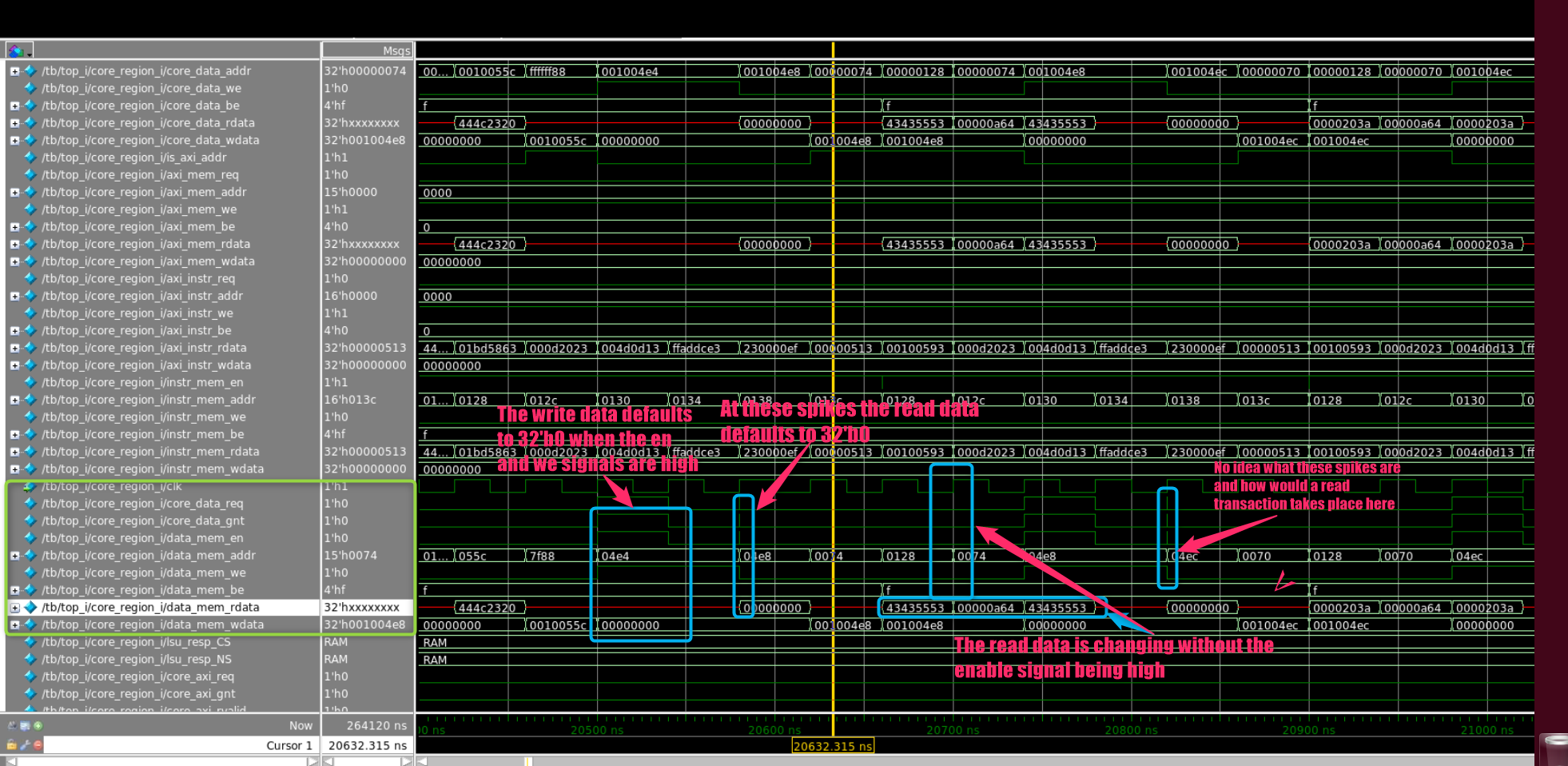 Memory Transaction not performing as expected · Issue #186 · pulp-platform/pulpino · GitHub