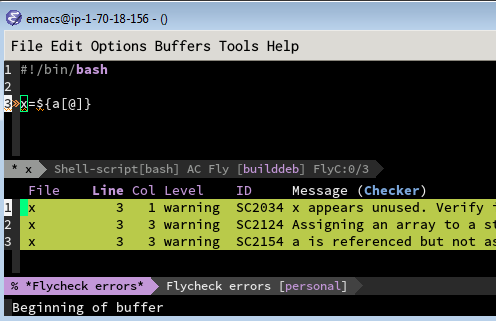 I'd like to code an 'exclude' action, not sure how. · Issue #1436 · flycheck/flycheck · GitHub