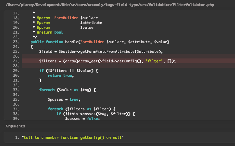 [Tag Field-Type] Causing Error saving a post (getConfig() on null) · Issue #5055 · pyrocms ...