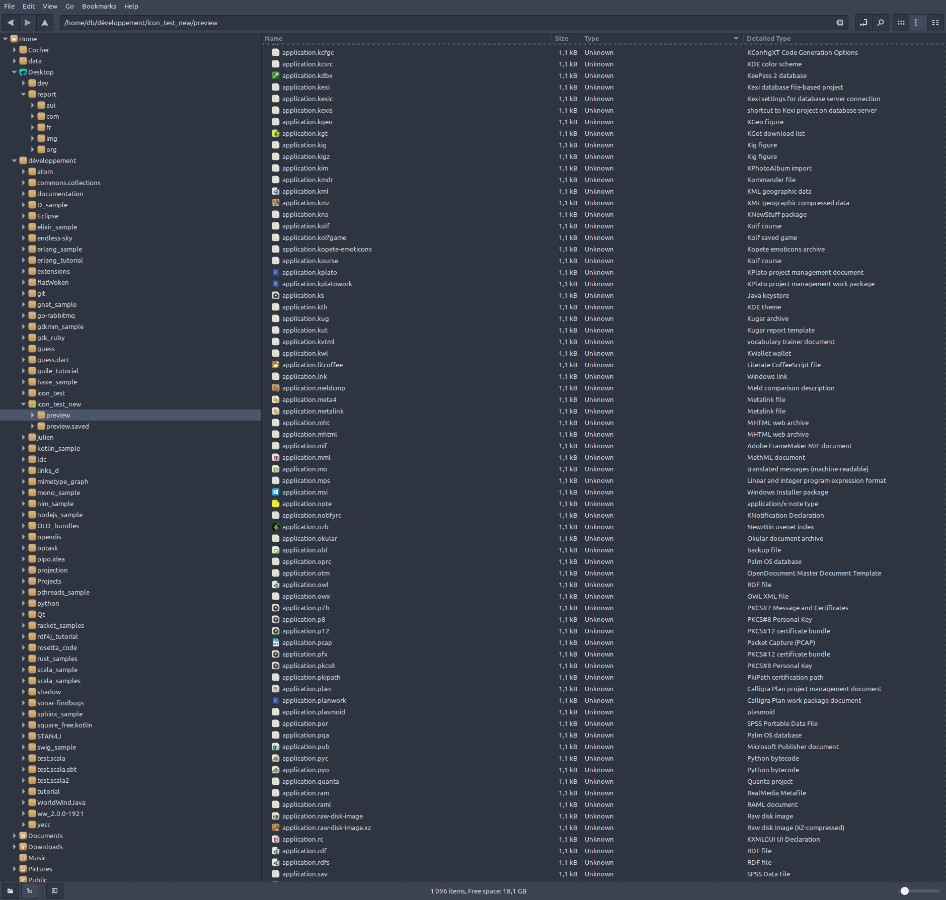 Unknown type displayed with defined detailed type · Issue #942 · linuxmint/nemo · GitHub
