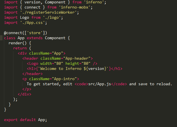 Upgrade to v4: TypeError: (0 , _infernoMobx.connect) is not a function · Issue #1280 · infernojs ...