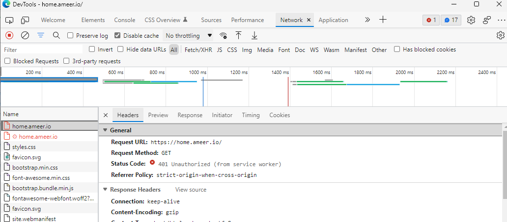 Service Worker not Detected · Issue #2235 · pwa-builder/PWABuilder · GitHub