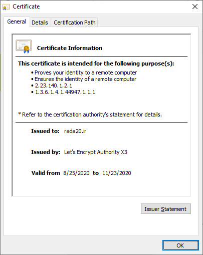 Error Generating Androidtwa Package Unable To Verify The First Certificate · Issue 1041 · Pwa