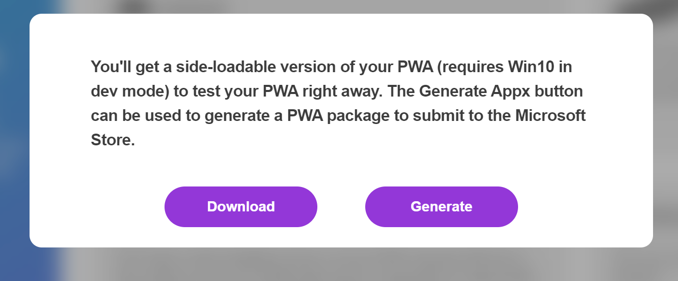 500 error generating appx · Issue #1035 · pwa-builder/PWABuilder · GitHub