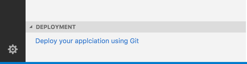 Typo on deployment panel "applciation" · Issue #30669 · microsoft ...