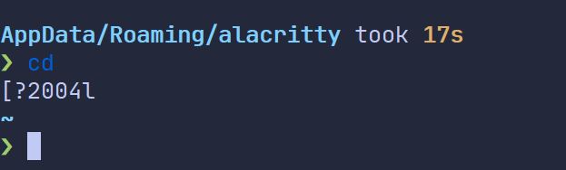 Random Characters printed with fish shell · Issue #5333 · alacritty/alacritty · GitHub