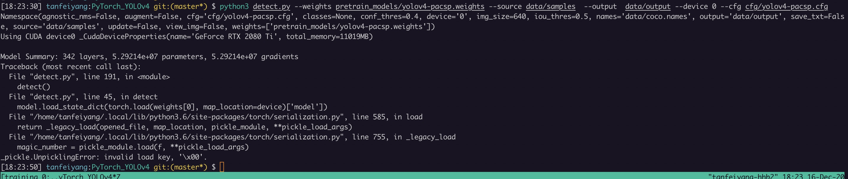 是否有训练好的model 做测试 · Issue #215 · WongKinYiu/PyTorch_YOLOv4 · GitHub