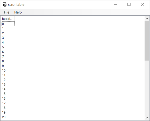 Incorrect Table Display On Scroll · Issue 1130 · Beewaretoga · Github