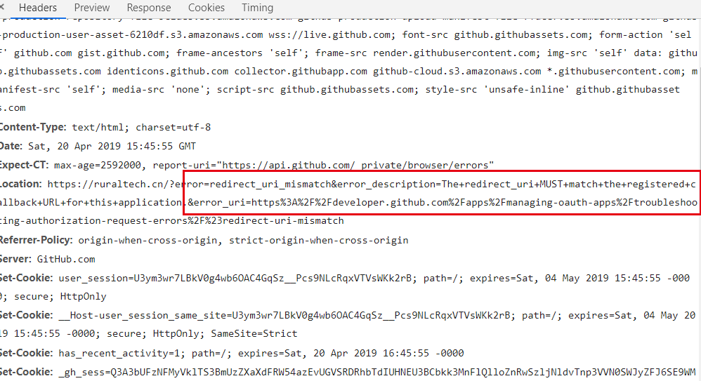登录报错/?error=redirect_uri_mismatch& · Issue #162 · gitalk/gitalk · GitHub