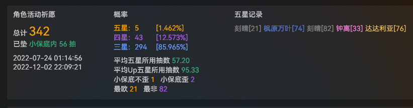 获取祈愿记录后显示错误 · Issue #332 · xunkong/xunkong · GitHub