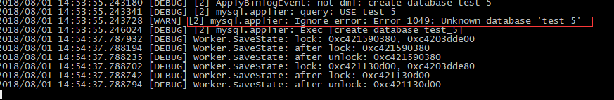 Error 1049: Unknown database 'test_5' · Issue #258 · actiontech/dtle ...