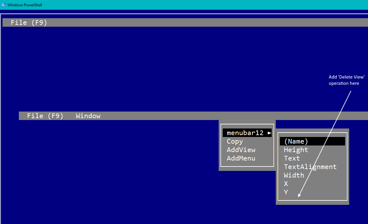 Cannot delete menu bars · Issue #15 · gui-cs/TerminalGuiDesigner · GitHub