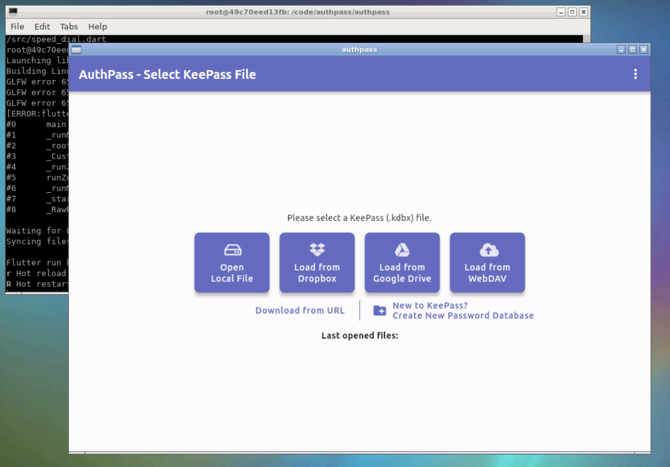 Scaffold for Linux desktop · Issue #26 · authpass/authpass · GitHub