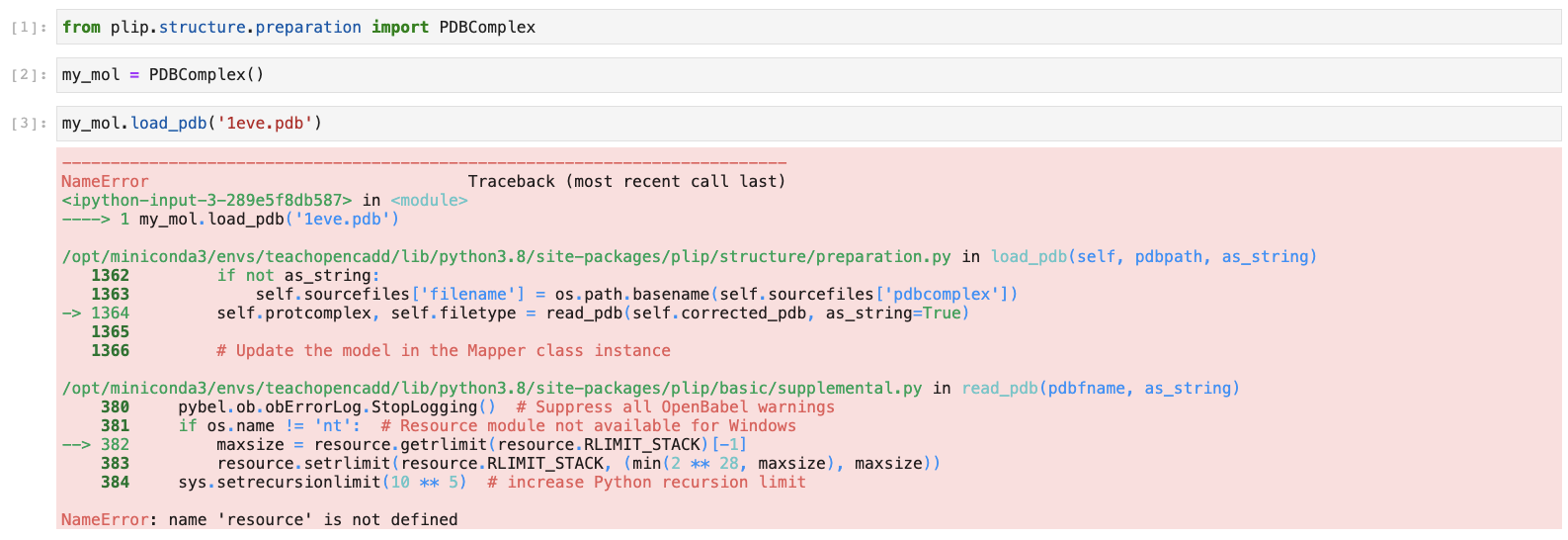 MacOS : resource · Issue #88 · pharmai/plip · GitHub