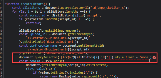 Problem With Loading Ckeditor Widget In Template · Issue 152 · Hvlads Django Ckeditor 5 · Github