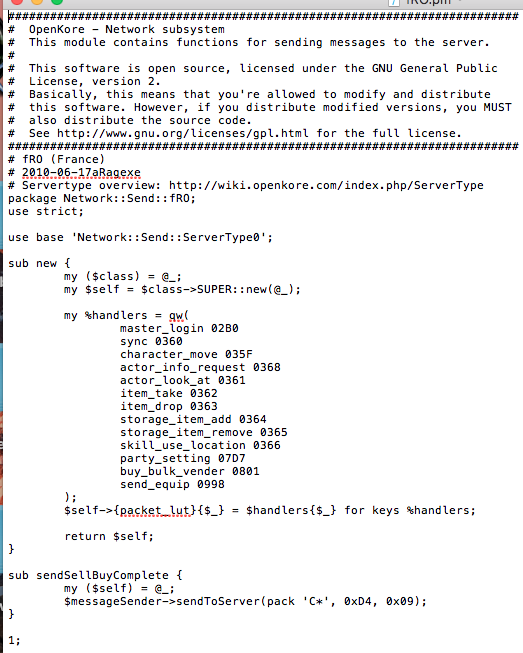 ServerType issue · Issue #991 · OpenKore/openkore · GitHub