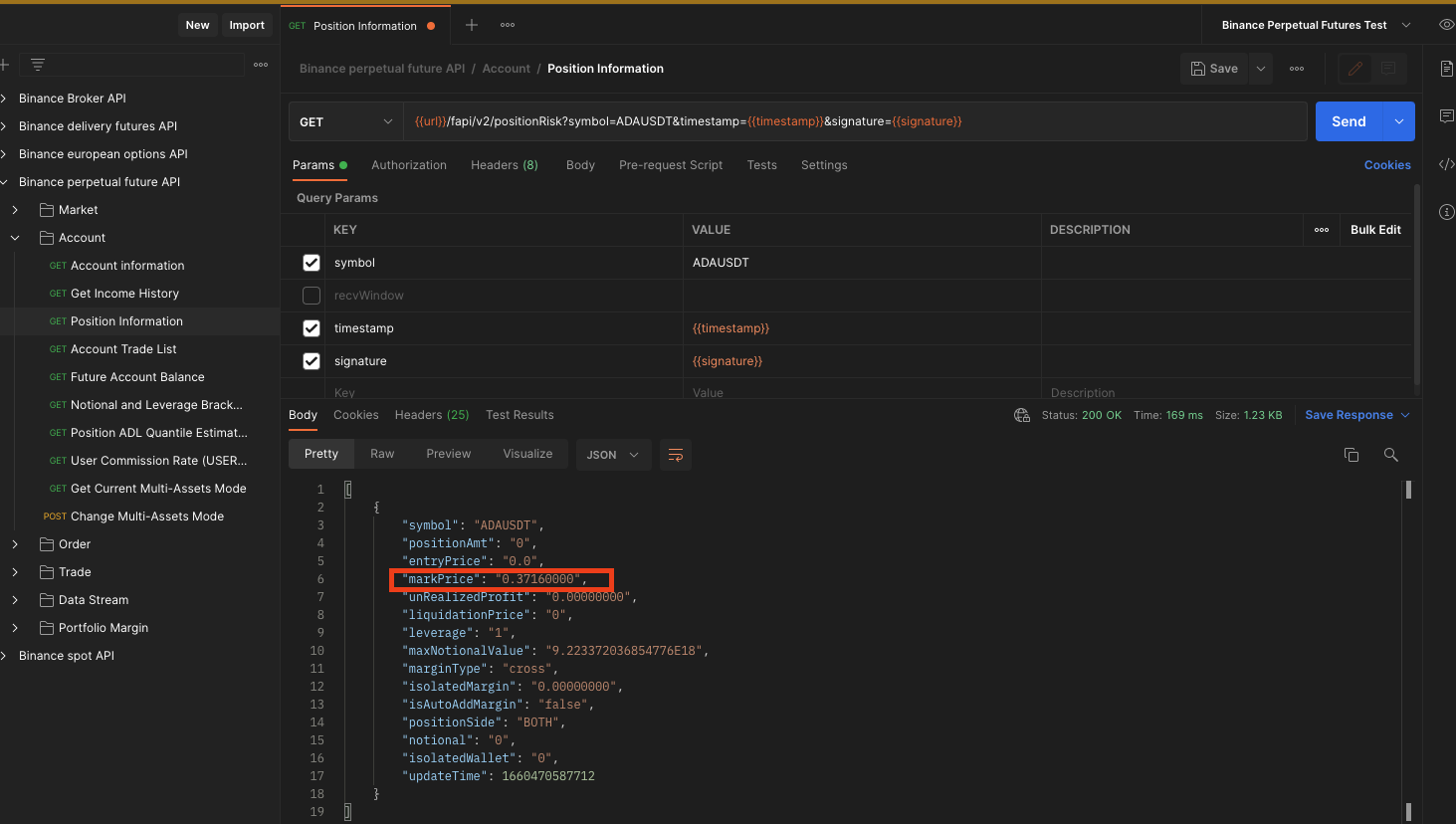 Fapiprivategetpositionrisk Returns Different Results In Ccxt Vs Postman · Issue 16830 · Ccxt 