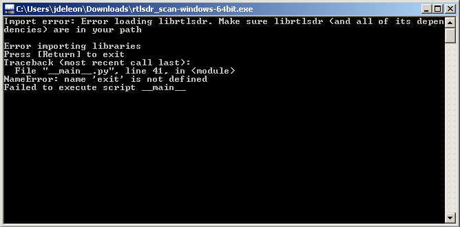 Install fails... downloading a known exploit. · Issue #35 · EarToEarOak/RTLSDR-Scanner · GitHub