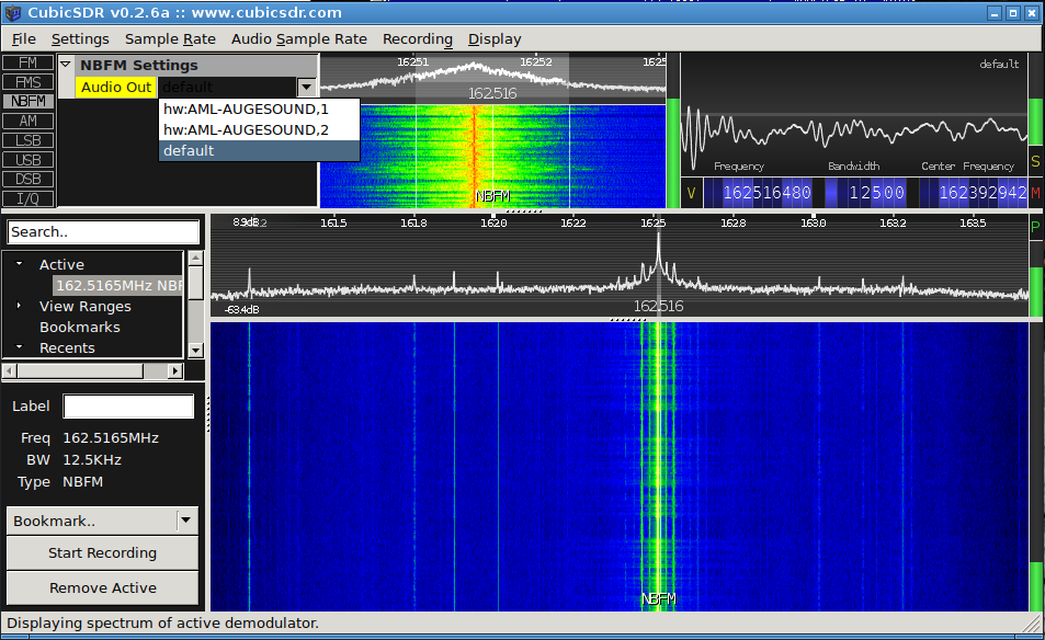 Support for ALSA sub-devices? · Issue #754 · cjcliffe/CubicSDR · GitHub