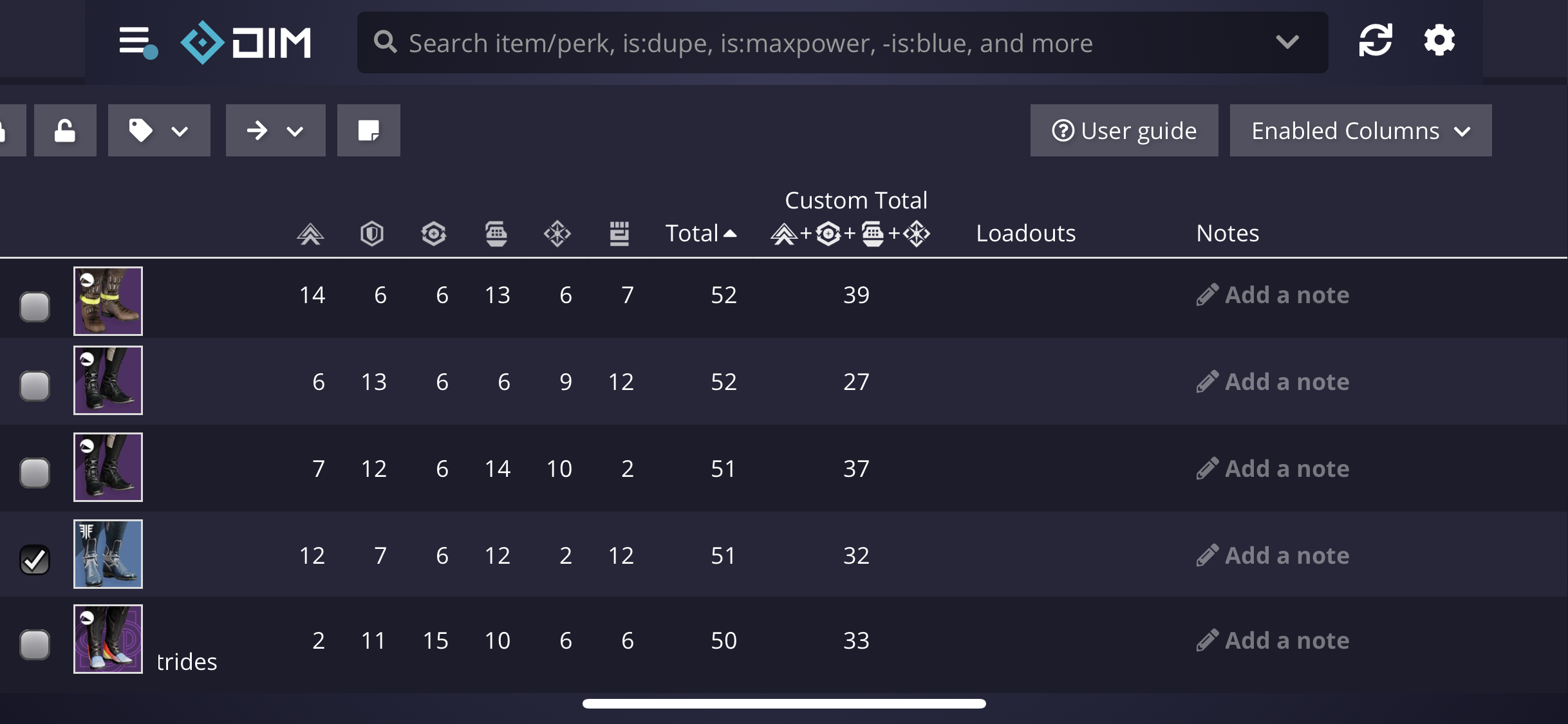 Notch covers checkboxes when scrolled over · Issue #6748 · DestinyItemManager/DIM · GitHub