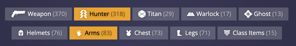 Selected organizer button should have black icon, not white · Issue #7818 · DestinyItemManager ...