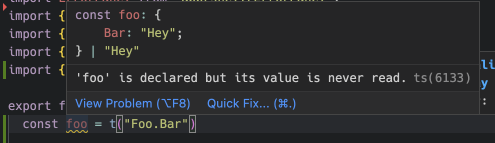 [Types] Return type of "t" is string | MyTranslationsObject · Issue #1882 · i18next/i18next · GitHub