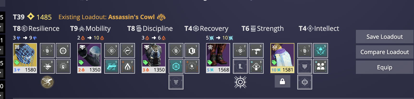 Wrong loadout shown in "compare loadouts" from optimizer · Issue #9018 · DestinyItemManager/DIM ...