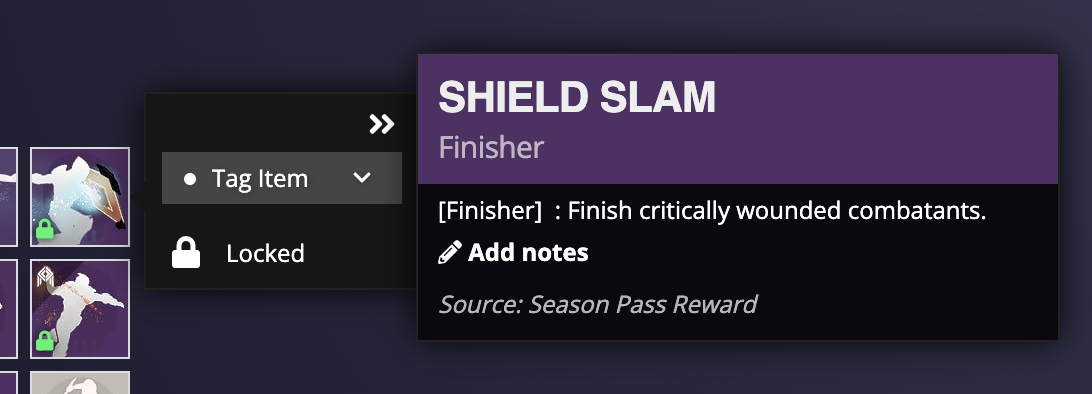 [Finisher] text in description · Issue #9834 · DestinyItemManager/DIM ...
