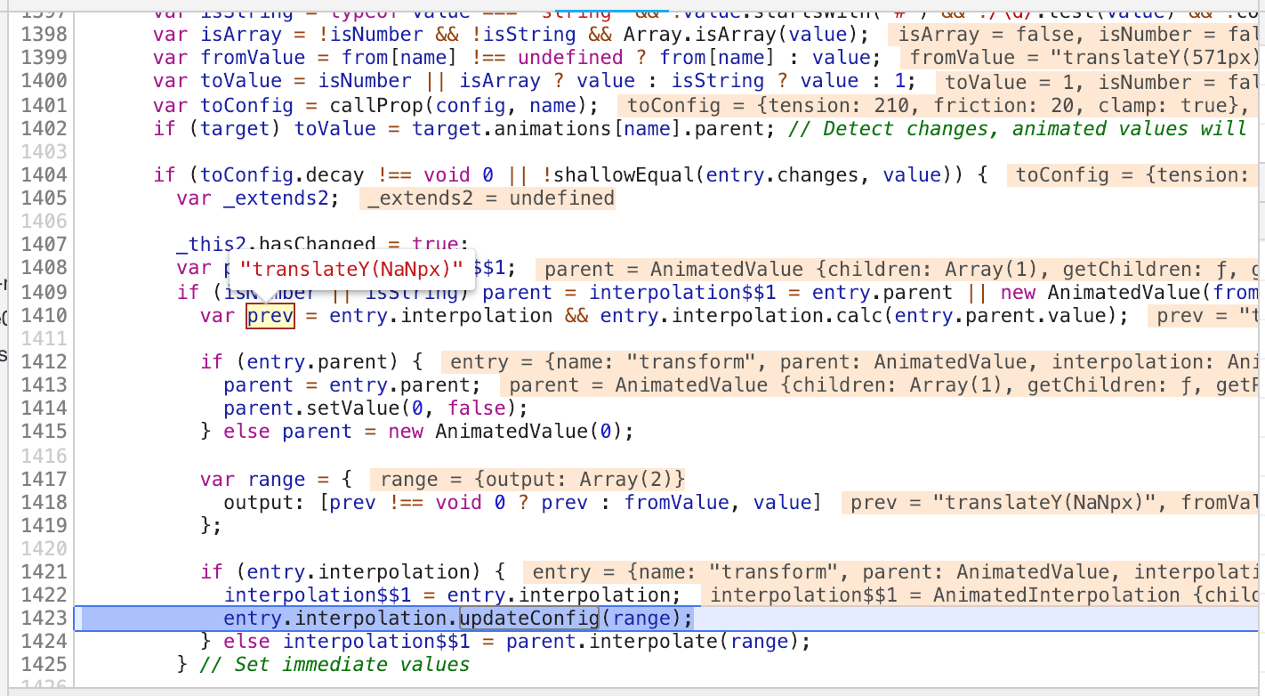 Regexp issue in createInterpolation · Issue #470 · pmndrs/react-spring · GitHub