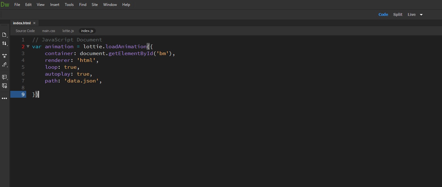 lottie is not defined · Issue #2068 · airbnb/lottie-web · GitHub