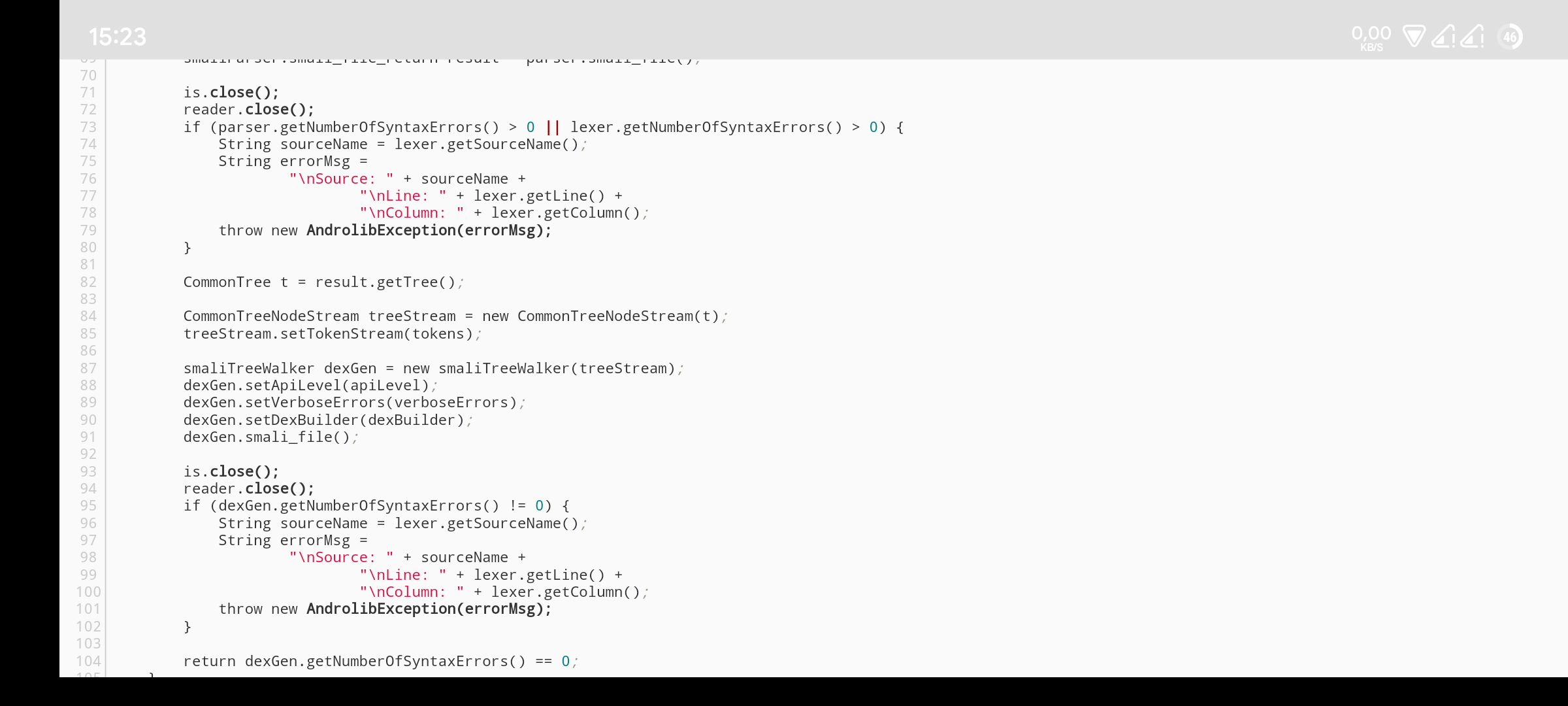 Smali Compile Log · Issue #2971 · iBotPeaches/Apktool · GitHub