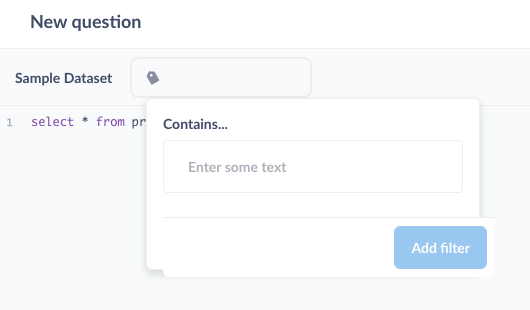 Popover footer is displaced when using filter with a search input ...