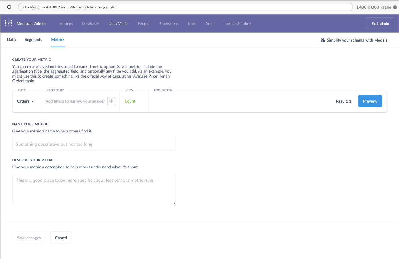 Custom Expression aggregation in Metrics does not work · Issue #22700 · metabase/metabase · GitHub