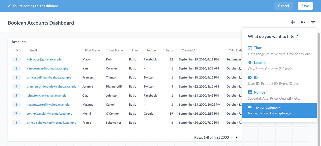It's not possible to have boolean dropdown filter anymore · Issue #27683 · metabase/metabase ...