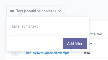 It's not possible to have boolean dropdown filter anymore · Issue #27683 · metabase/metabase ...