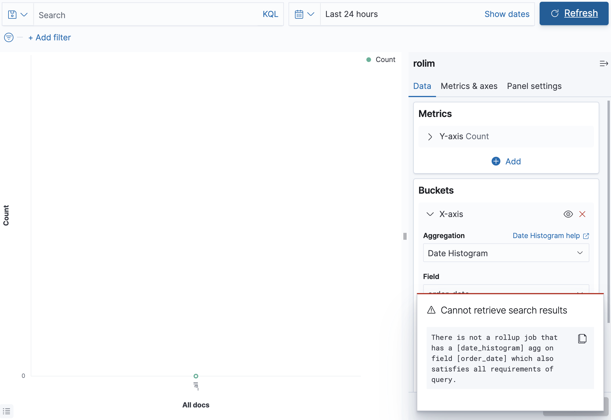 Invalid timezone selection in basic visualizations by rollup index · Issue #90585 · elastic ...
