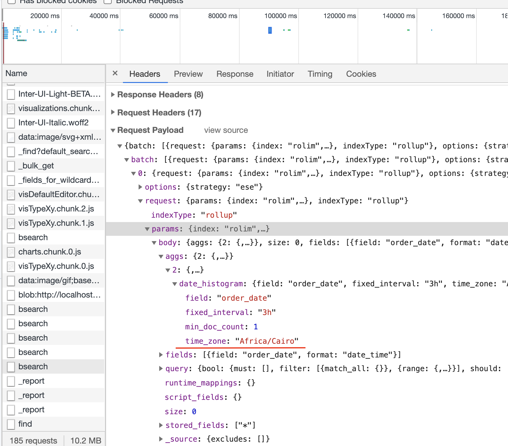 Invalid timezone selection in basic visualizations by rollup index · Issue #90585 · elastic ...