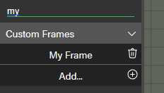 Change format of custom frame name returned in search results for NGE ...