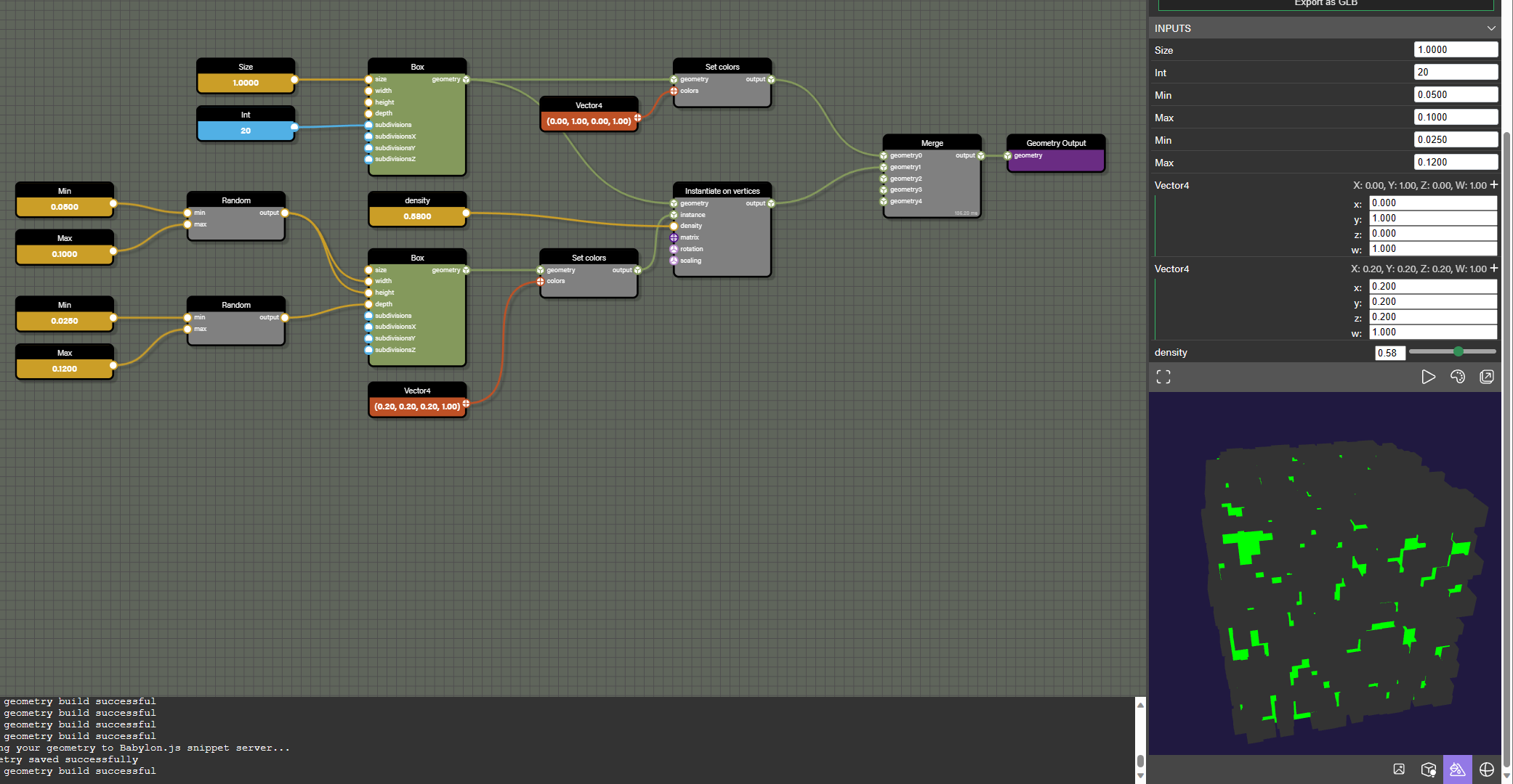 Vertex color mesh used for instantiate source not visible if density set to 0 · Issue #14296 ...
