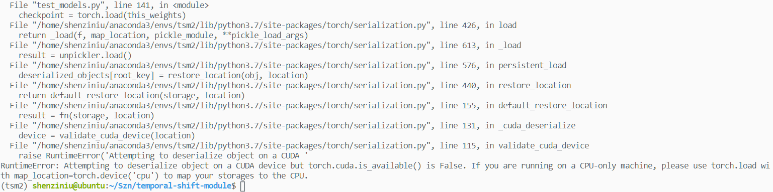 Can`t Use Gpu On Testing · Issue 150 · Mit Han Labtemporal Shift Module · Github