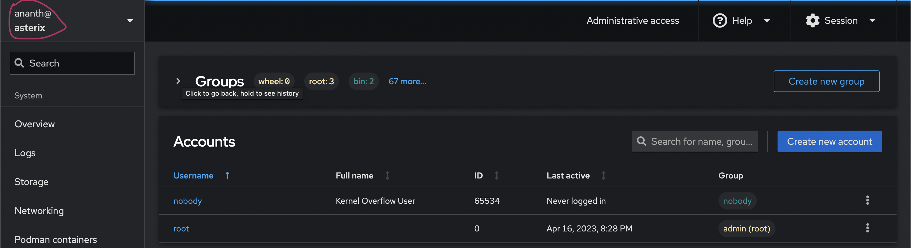 accounts doesn't list user accounts managed by systemd-homed · Issue #18655 · cockpit-project ...