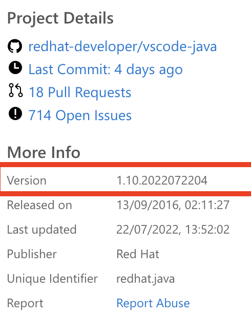 VSCode Marketplace shows the latest version of pre-release instead of ...