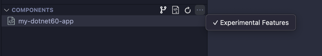 Remove Experimental Features Check From Components View · Issue 2891 · Redhat Developervscode