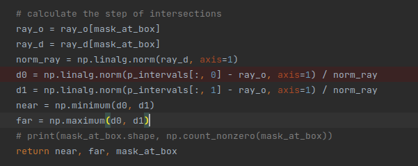 The calculation of near and far · Issue #117 · zju3dv/neuralbody · GitHub