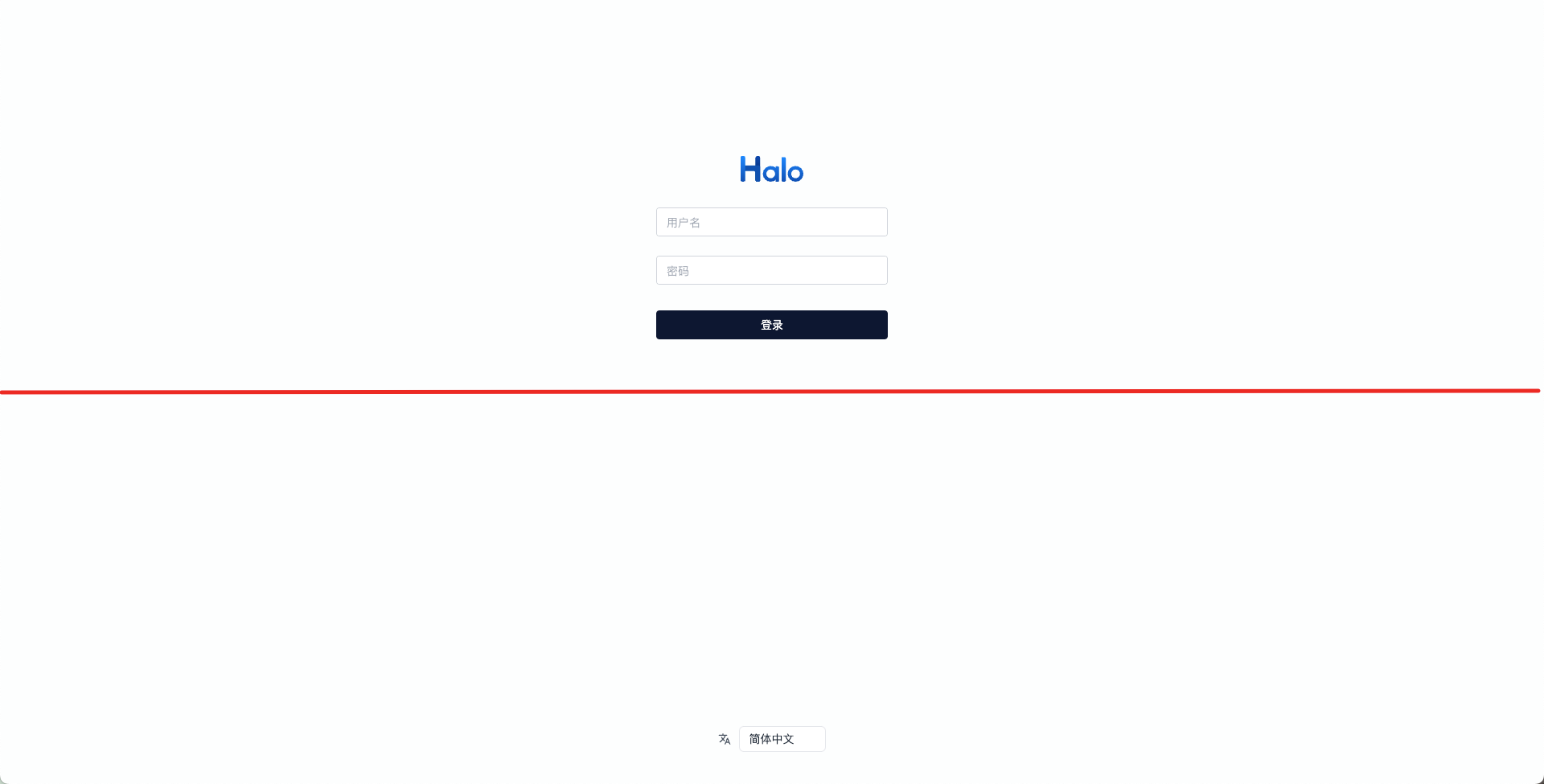 调整登录页样式,使其居中显示 · Issue 3806 · Halo Devhalo · Github 6741
