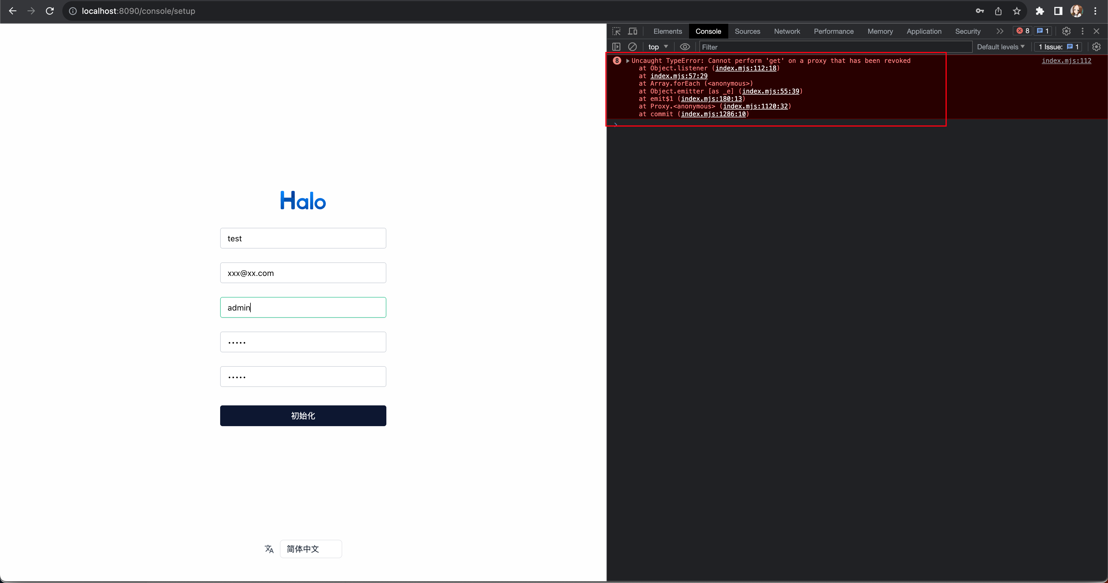 升级 Formkit 版本之后，系统初始化时输入框报错 · Issue #4424 · halo-dev/halo · GitHub