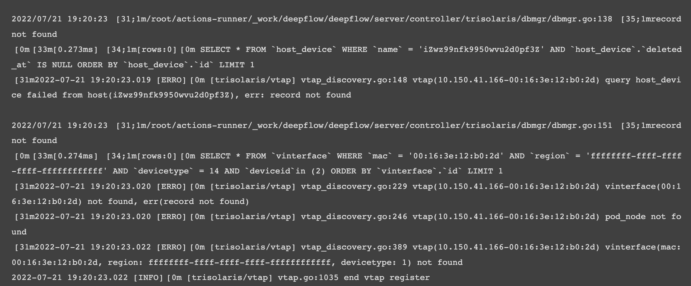 DeepFlow Querier no data returned · Issue #405 · deepflowio/deepflow · GitHub